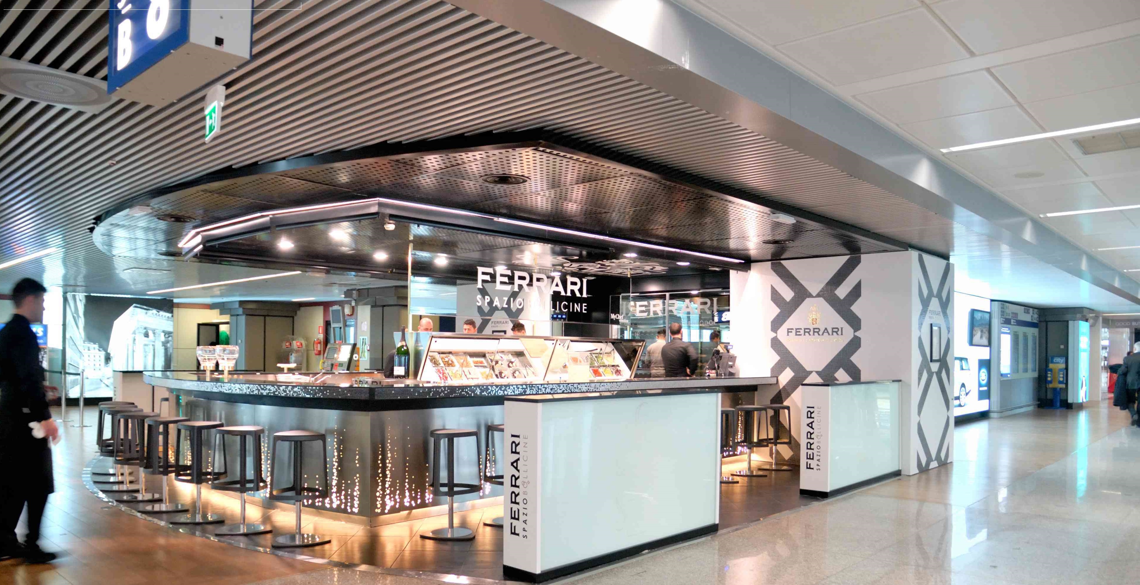 Areas carries off best wine bar prize with Ferrari Spazio Bollicine